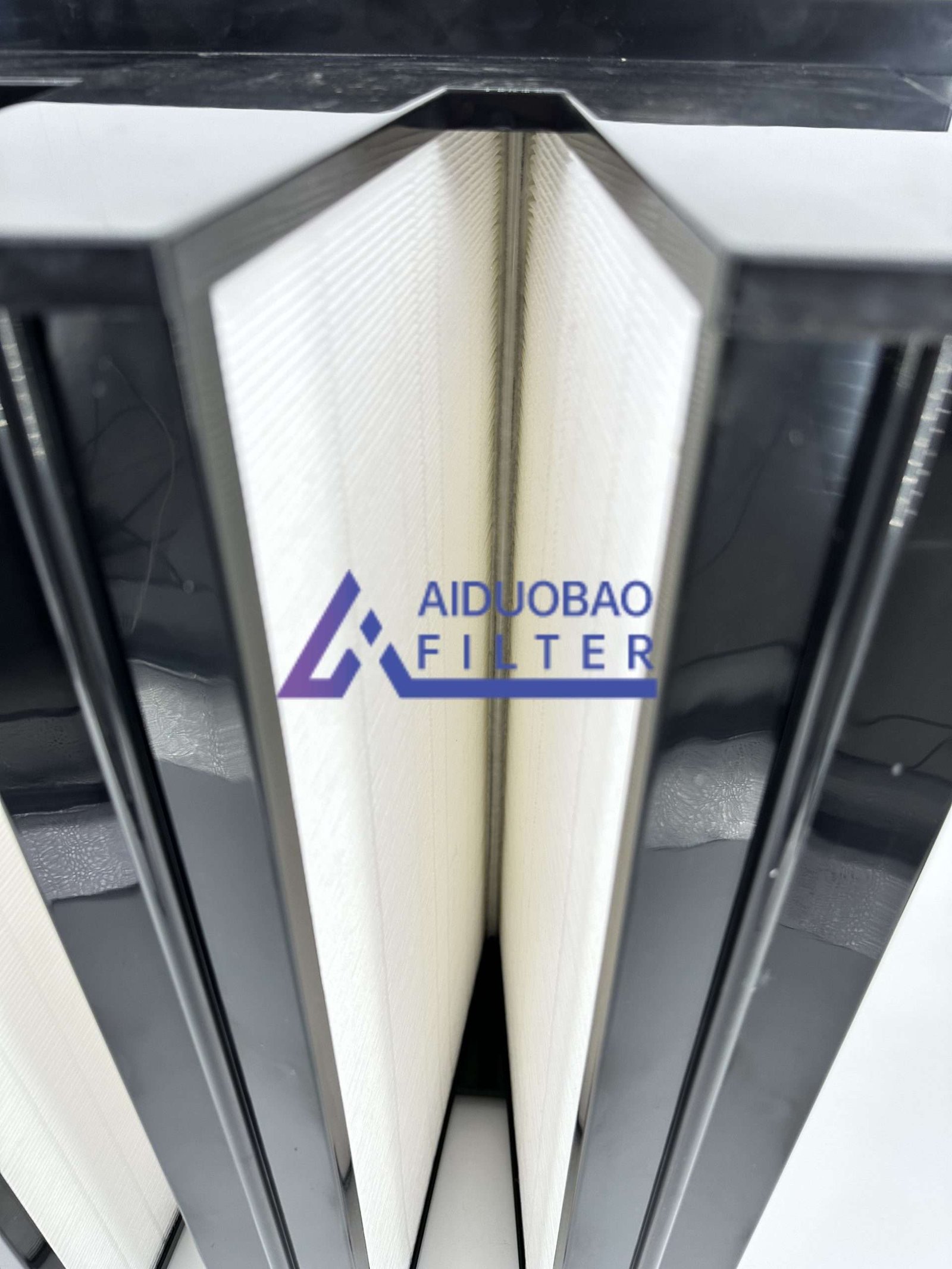 Plastic Frame V Bank Filters H13 H14 W-type plastic frame combined ...